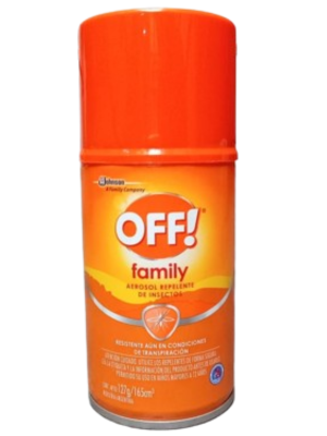 REPEL.OFF FAMILY AEROSOL X 165 GR – Drogueria West